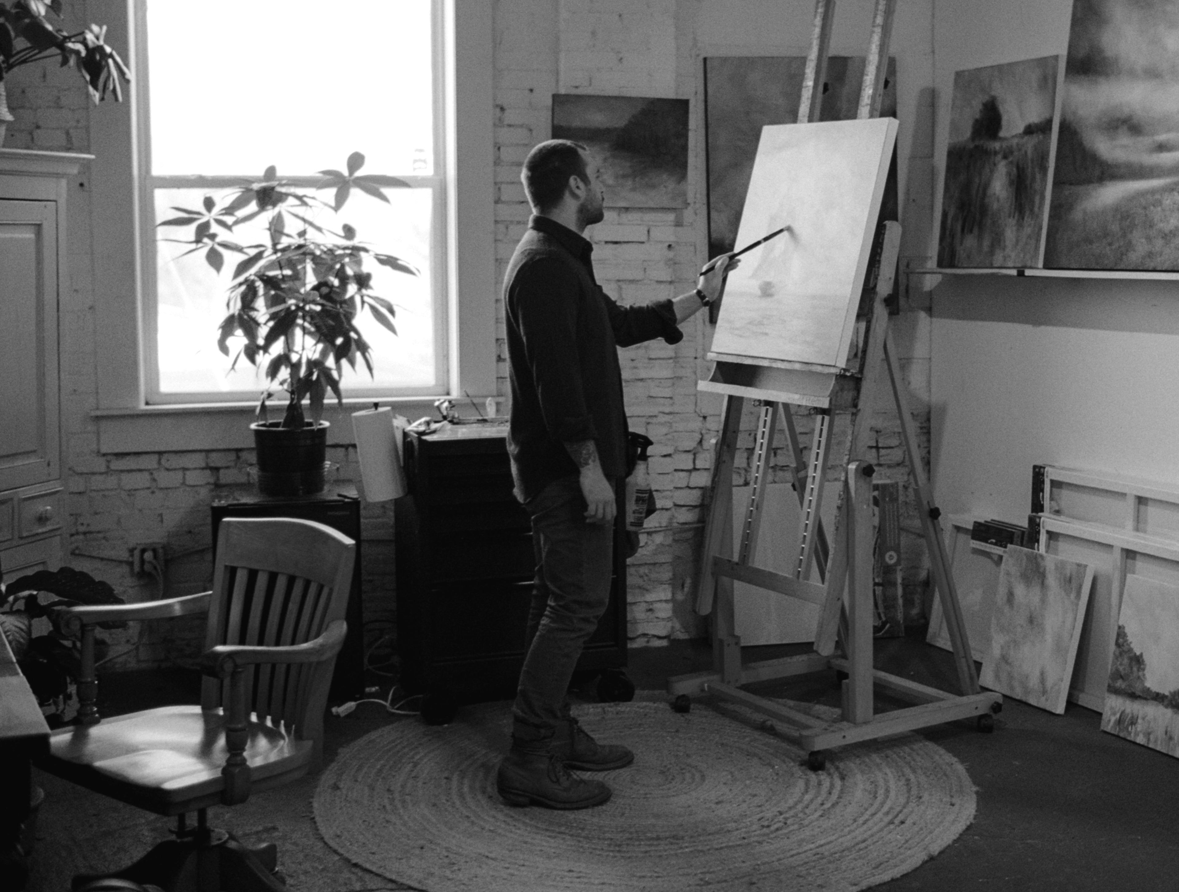 Original paintings by Nashville artist Shane Miller